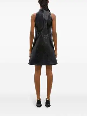 COURREGES Sleeveless Vinyl A-line Dress