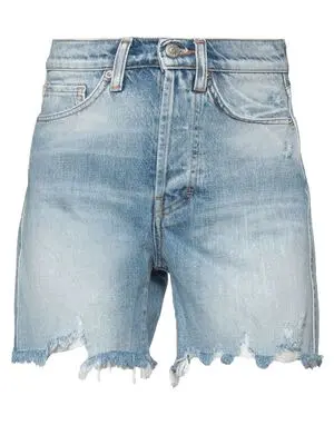 VICOLO High Waisted Denim Shorts
