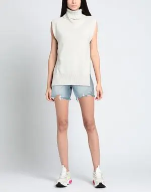 VICOLO High Waisted Denim Shorts
