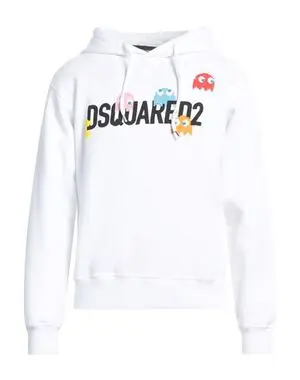 Dsquared2 Cotton Blend Sweatshirt - White