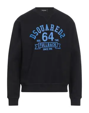 Dsquared2 Sweatshirt In Cotton And Elastane - Black