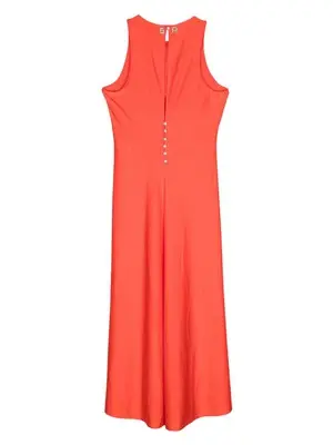 Sonia Rykiel Paris Bustier-detail A-line Midi Dress