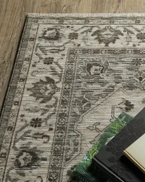 ORIENTAL WEAVERS Chamberlain Ch05a Area Rug, 3'3 X 5 - Grey