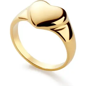 ANA LUISA Isla Heart Ring - Gold