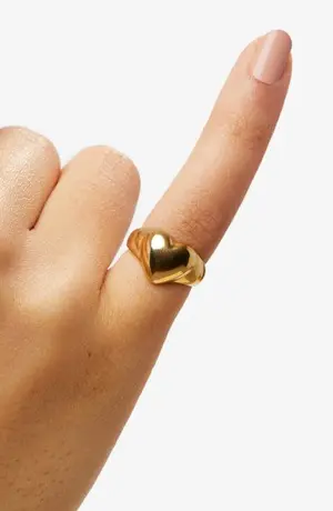 ANA LUISA Isla Heart Ring