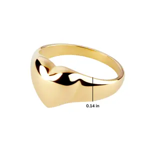 ANA LUISA Isla Heart Ring