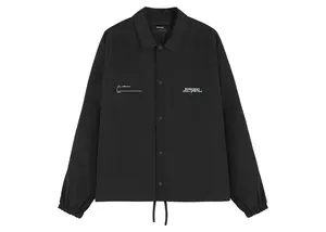 REPRESENT Patron Of The Club Coach Jacket - Black