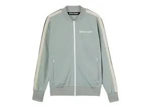 Palm Angels Track Jacket - Grey/off White