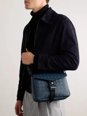 MONTBLANC Extreme 3.0 Textured-leather Messenger Bag