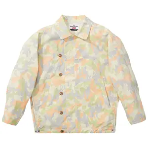 Supreme X Stone Island Reactive Ice Camo Ripstop Jacket - Tan