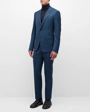 Zegna Trofeo Sartorial Suit - Nvy Sld
