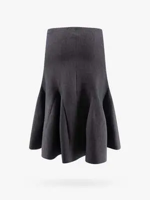 Alaïa Flared Virgin Wool Blend Skirt