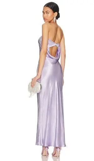 Bec & Bridge Moondance Strapless Midi Dress