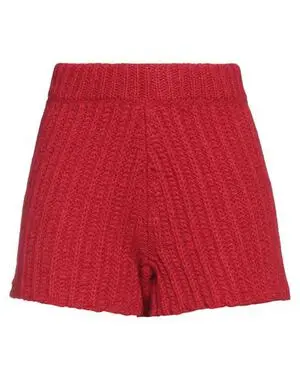 Alanui Knitted Shorts - Red