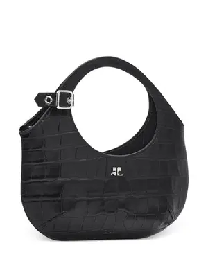 COURREGES Mini Holy Tote Bag - Black