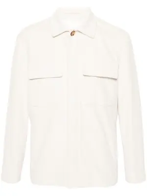LARDINI Corduroy Shirt Jacket