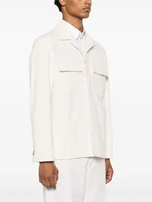 LARDINI Corduroy Shirt Jacket