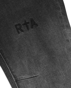 RtA Bryant Slim Fit Jeans - Light Charcoal