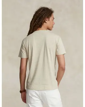 Polo Ralph Lauren Washed Solid Tee - Expedition Dune Heather
