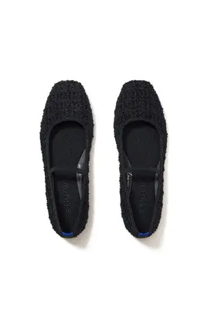 Rothy's Rothy's The Max Square Mary Jane Black Bouclé