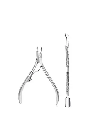 PURSONIC Salon Grade Manicure & Pedicure Tools - Silver