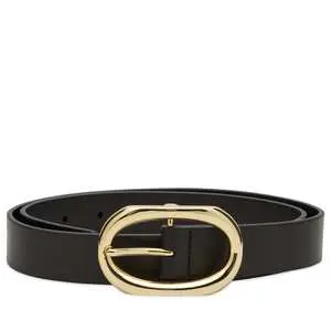 ANINE BING Signature Link Belt - Black