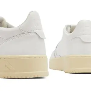 AUTRY 01 Low Leather Sneaker - Leat Wht/wht