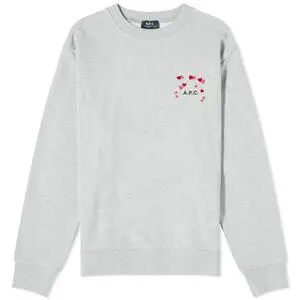 A.p.c. Valentines Logo Crew Sweat