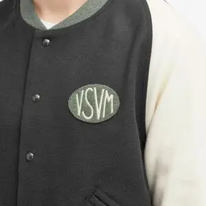 Visvim Varsity Jacket In Black - 55% Off | Editorialist