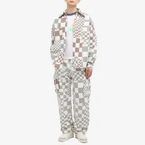 ERL Checkerboard Canvas Jacket