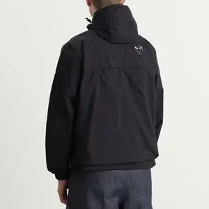Play Comme Des Garcon X K-way Full Zip Packable Jacket - Black