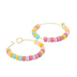 Anni Lu Secret Beach Hoop Earrings