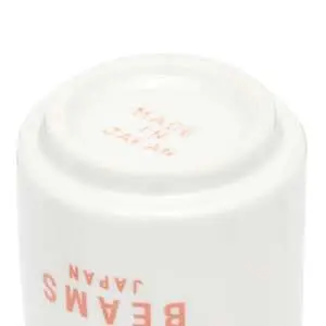 BEAMS Logo Ceramic Cup Set Of 2