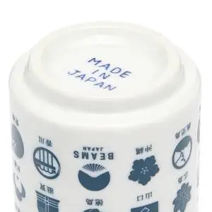 BEAMS Todofuken Ceramic Cup Set Of 2