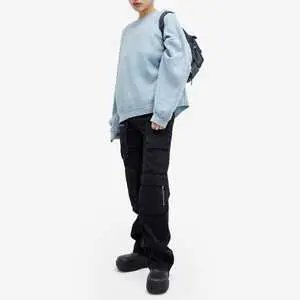 Open Yy Cargo Pocket Jeans In Black - 70% Off | Editorialist