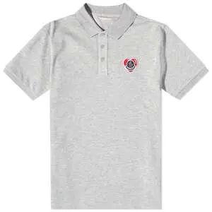 Moncler Heart Logo Polo Shirt