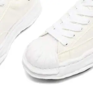 Mihara Yasuhiro Blakey Low Original Sole Canvas Sneakers - White