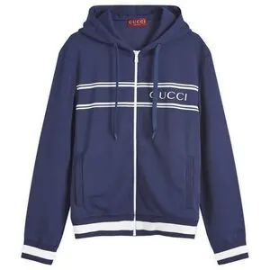 Gucci Logo Zip Hoodie
