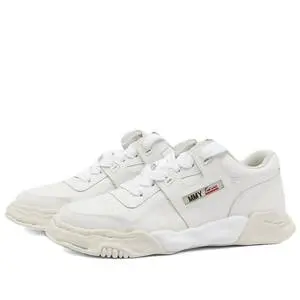 Mihara Yasuhiro Parker Leather Sneakers - White