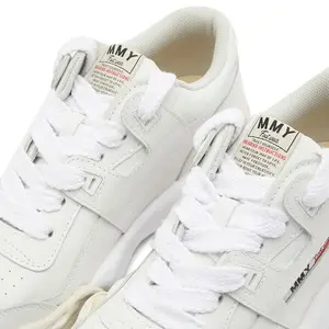 Mihara Yasuhiro Parker Leather Sneakers - White