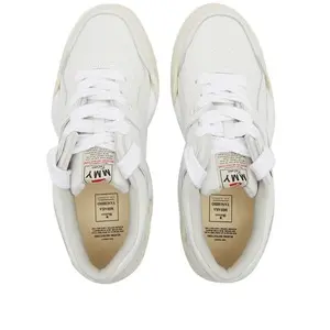Mihara Yasuhiro Parker Leather Sneakers - White