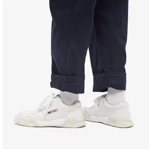 Mihara Yasuhiro Parker Leather Sneakers - White