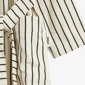 TEKLA Terry Bathrobe - Racing Green