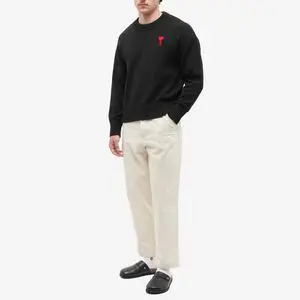 AMI Paris A Heart Crew Knit