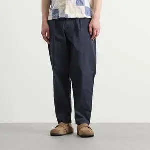 Universal Works Pleated Track Pant - Navy