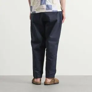 Universal Works Pleated Track Pant - Navy