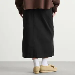 Gramicci Long Baker Midi Skirt - Black
