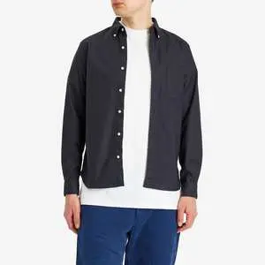 BEAMS Button Down Solid Oxford