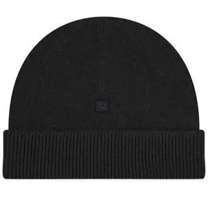 Acne Studios Kana Face Beanie - Black