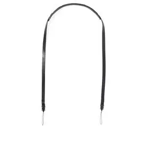 HENDER SCHEME Leather Camera Strap - Black